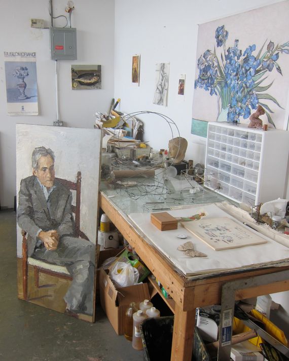 See Inside Artist Adrian Nivola’s Bushwick Studio and Home