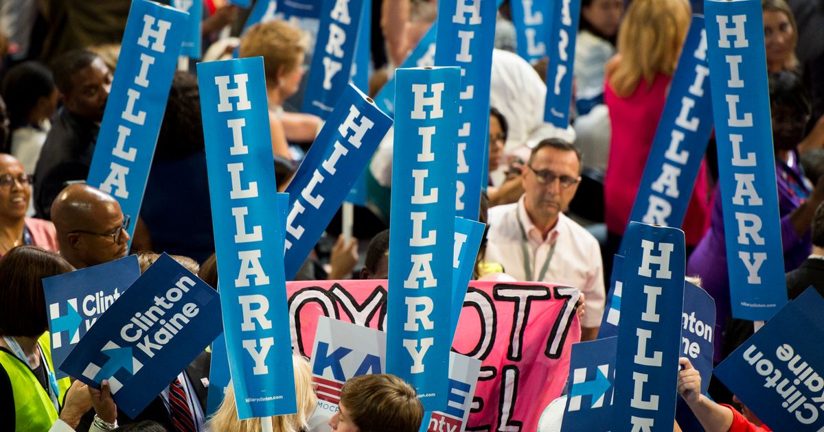 Anti-Hillary Protesters Make Minor Mayhem Inside the DNC During Hillary ...