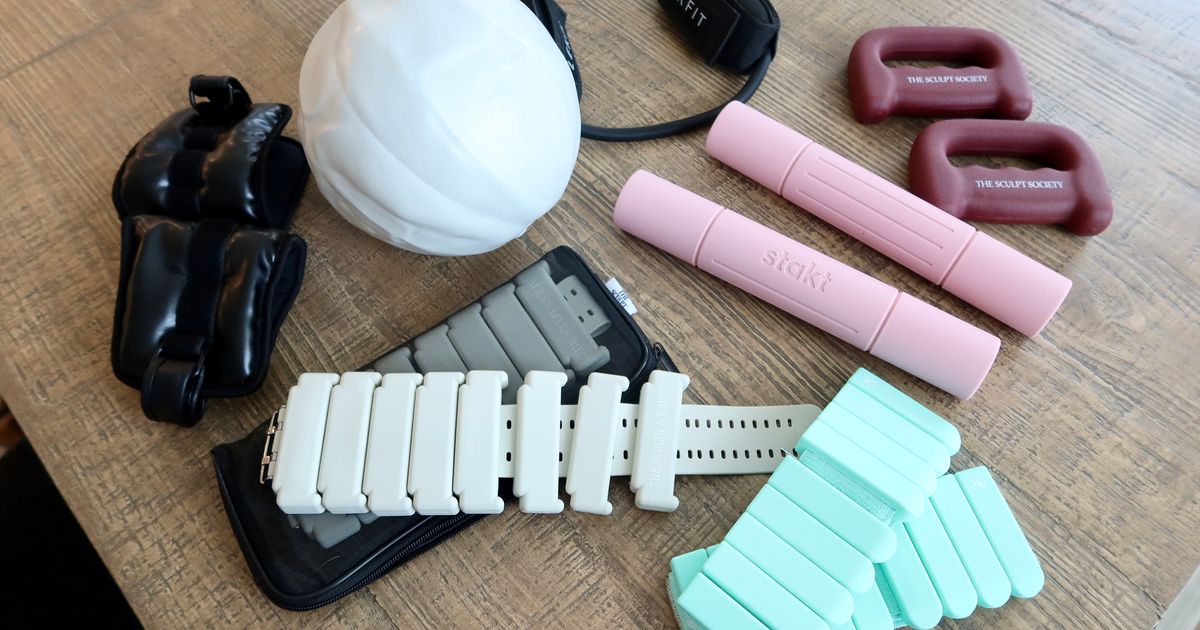 I Get a Better At-Home Workout With These Pilates Weights | The Strategist
