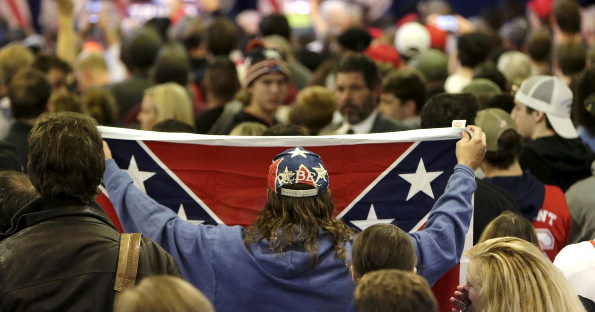 Trump Supporters in South Carolina Wish the Confederacy Had Won