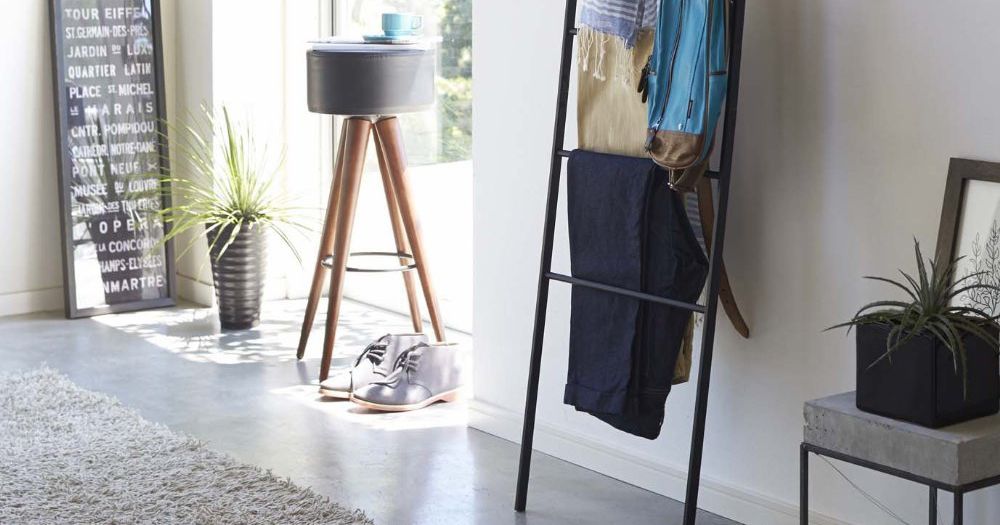 The Best Wall Ladder for Keeping Your Clothes Organized