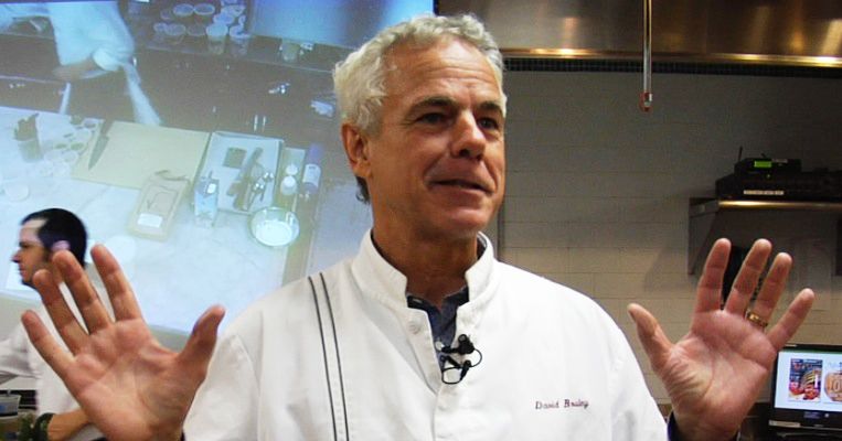 Watch David Bouley Make Paella Primavera