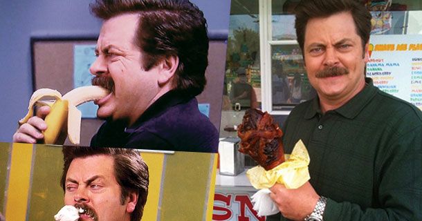 Parks and Recreation: Everything Ron Swanson Has Eaten - Slideshow ...