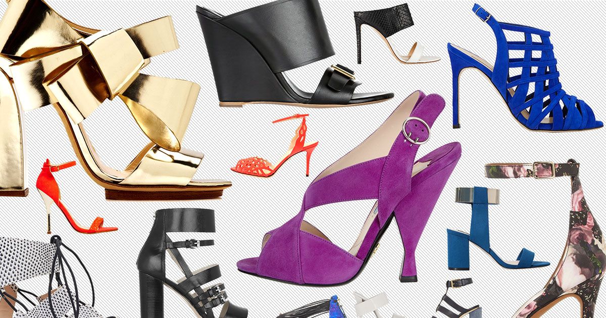 25 Bright, Unexpected Summer Heels