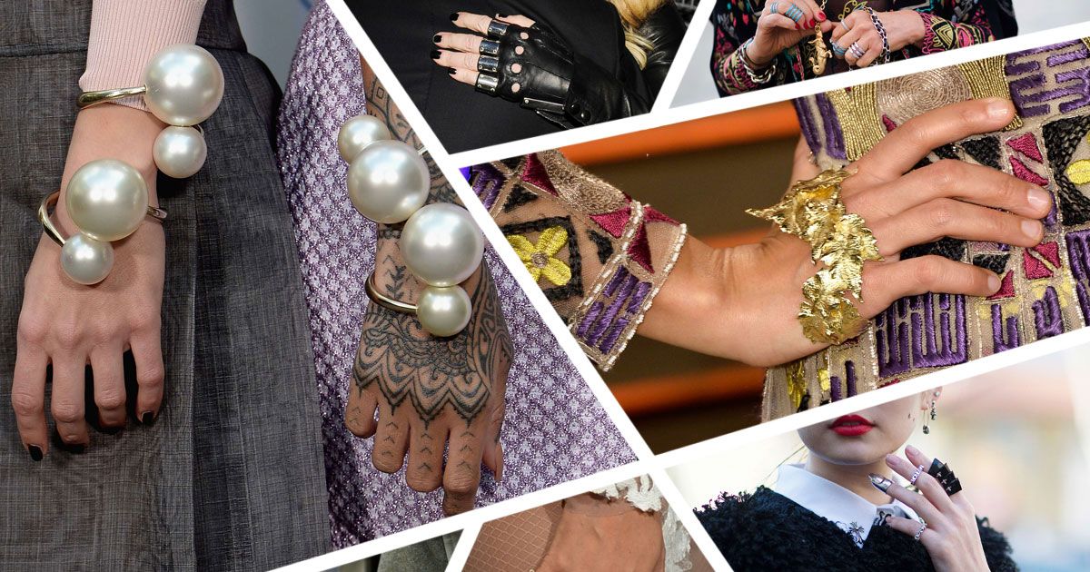 Fashion From the Wrists Down: Hands Get Adorned