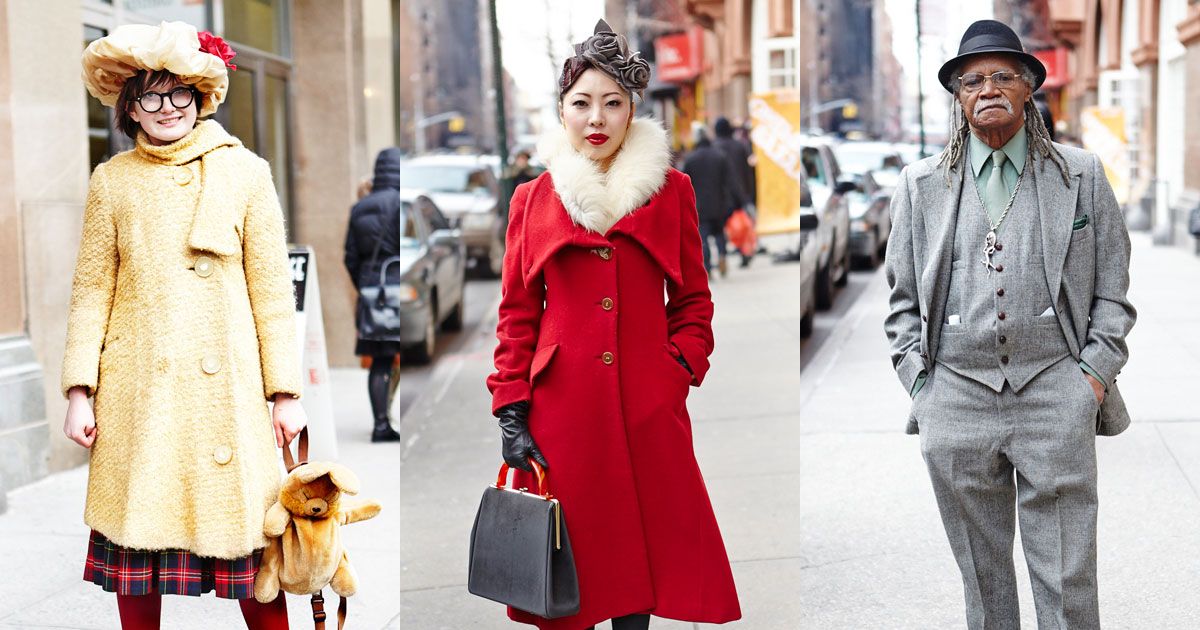 Street Style From This Weekend’s Big Manhattan Vintage Sale