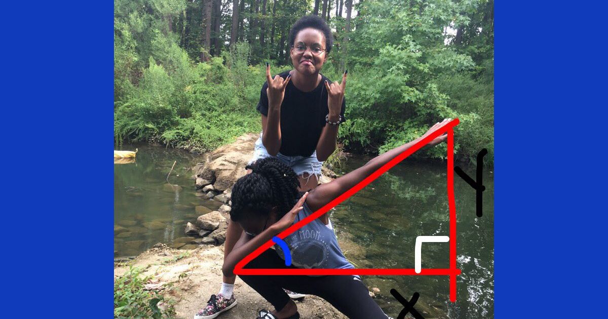 College Student Calculates Her Dabbing Angle