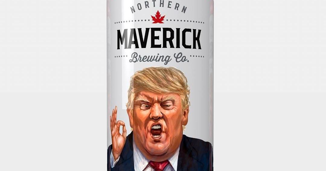 Canadian Brewery Trolls Trump With a Big Beer Can
