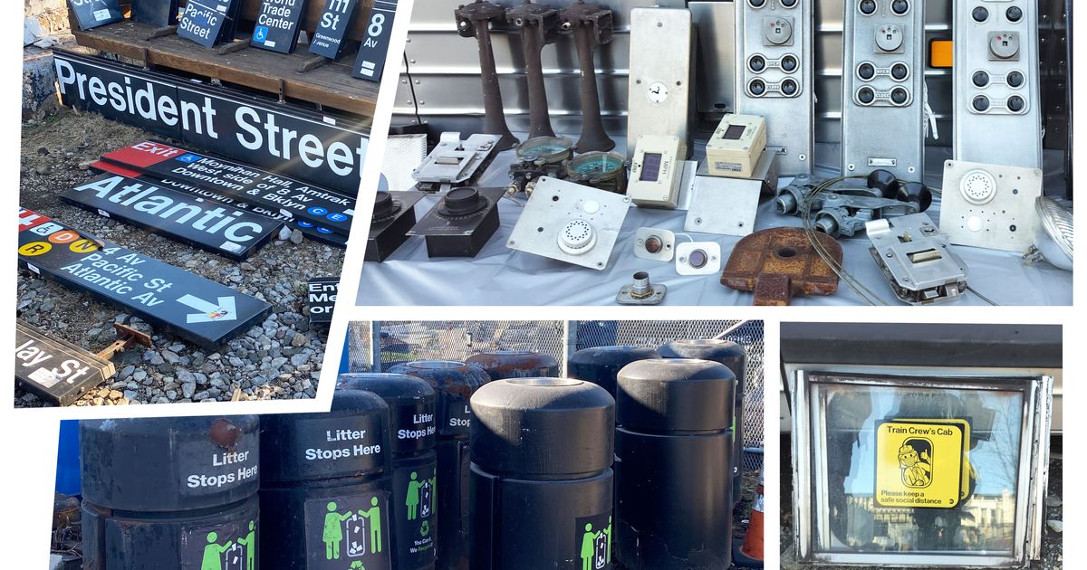 Shopping the MTA’s Annual Memorabilia Sale