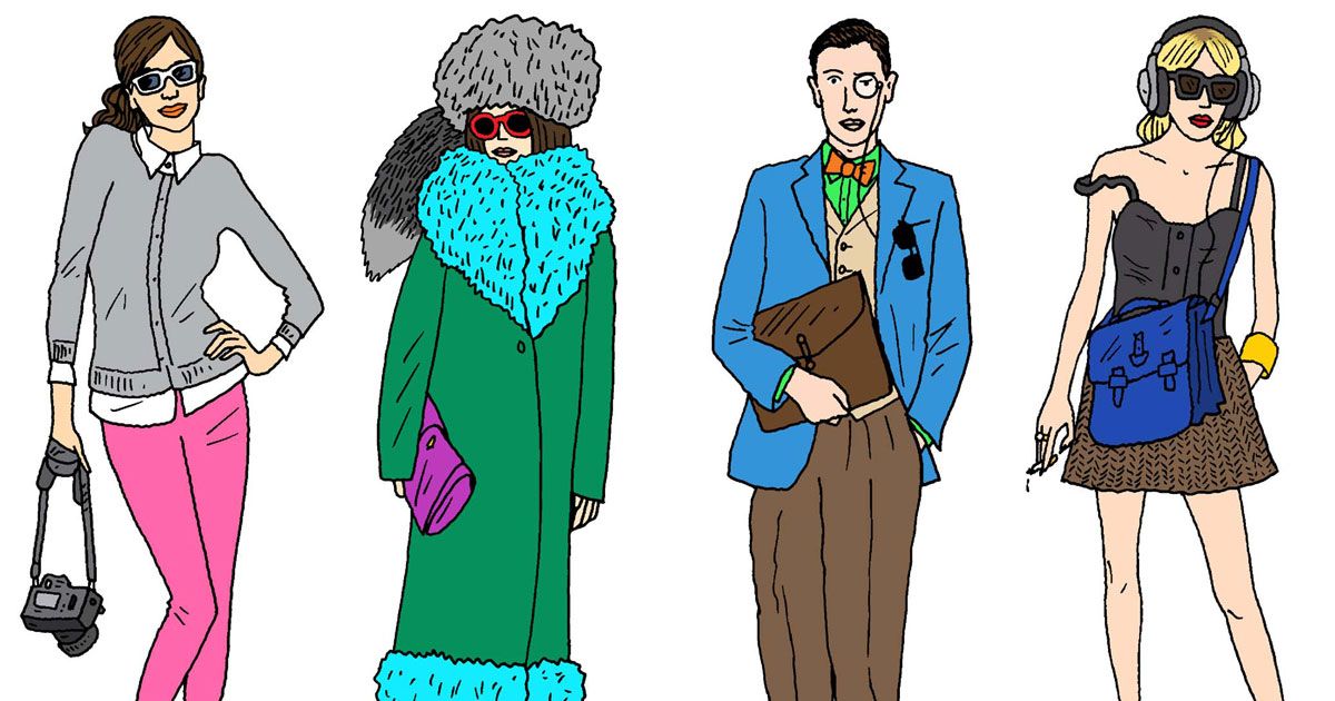 The Ten Types of People You See at Fashion Week