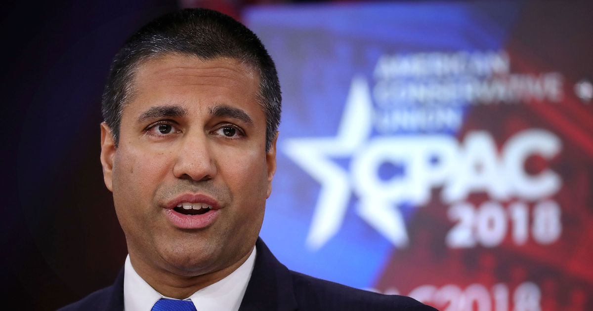 Ajit Pai Awarded Gun by NRA at CPAC for Courage