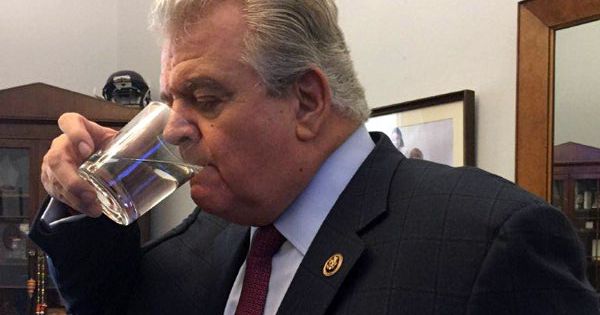 Congressman Plans to Bless Grandkids With Water From Pope’s Drinking Glass