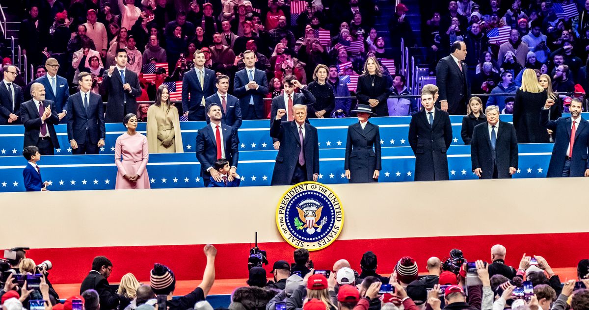 Trump Allies and Fans Paint the Town Red at Inaugural Balls