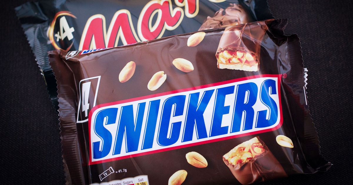 Mars Just Recalled Candy Bars in 55 Different Countries