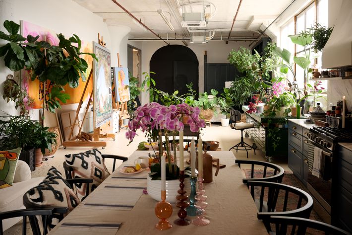 Inside Firelei Báez’s Art Studio in Red Hook