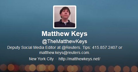 Indictment Probably Wasn’t a Surprise for Reuters Social Media Editor