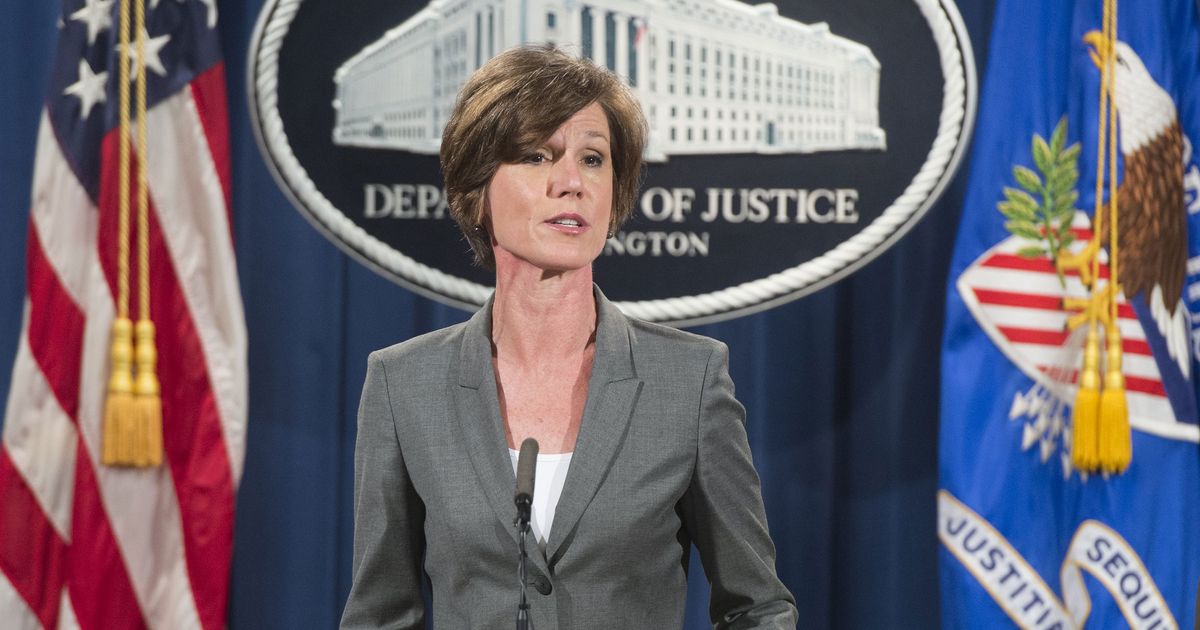 Trump Asked to Vet Sally Yates’s Testimony at Russia Hearing