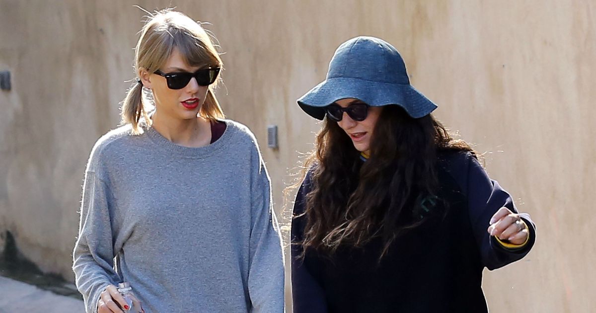 Lorde and Taylor Swift Match Their Socks, Their Sneakers, Their Souls