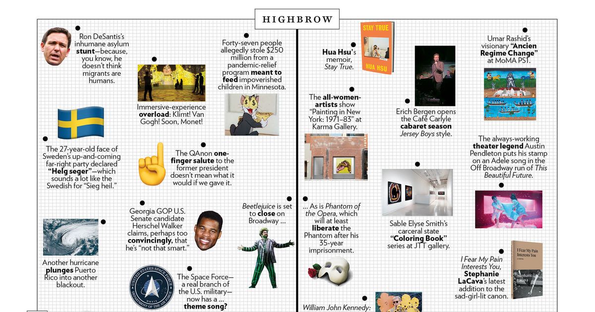 The Approval Matrix: Week of September 26, 2022