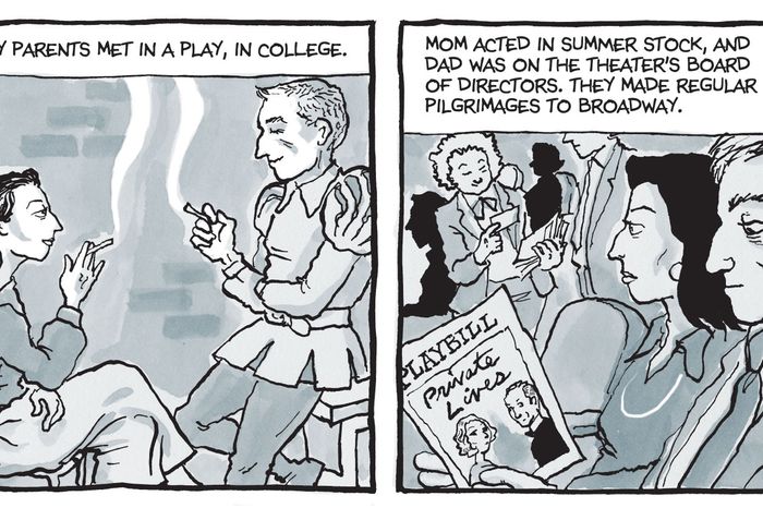 Comic Strip: Alison Bechdel Draws a Fun Home Coda