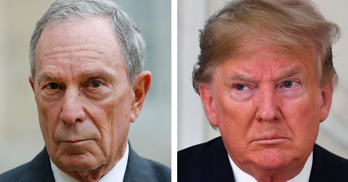 Watch Trump and Bloomberg’s Dueling Super Bowl Ads