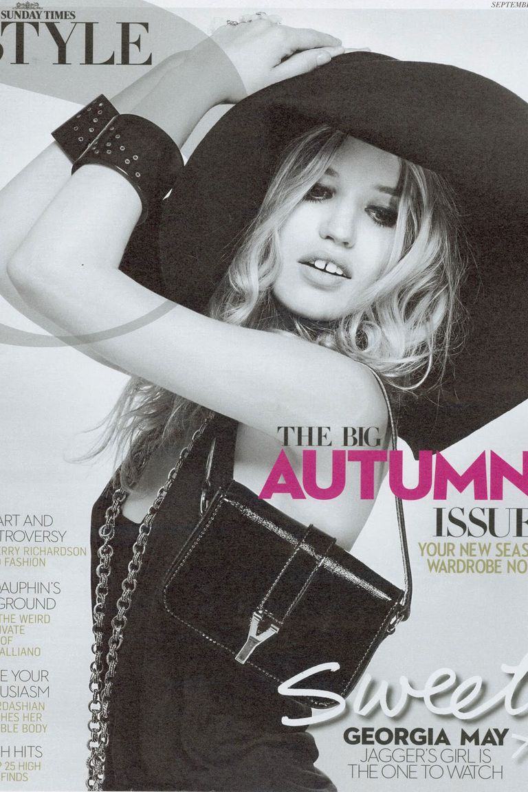 Georgia May Jagger Worries About Her Tooth Gap