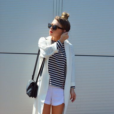 21 Ways to Wear a Long, Airy Jacket This Summer