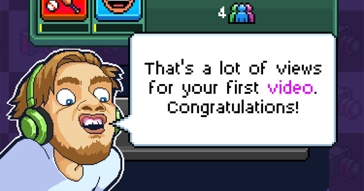 Tuber Simulator, PewDiePie’s Mobile Game, Is Very Popular