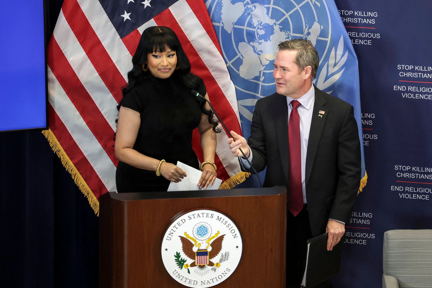 Nicki Minaj hosts far-right, anti-Nigeria UN event for Trump ...