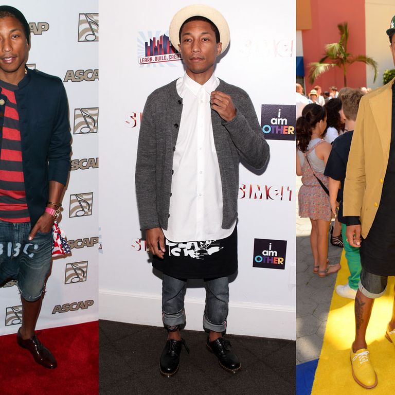 Pharrell’s Weird Style Gets Weirder Every Year