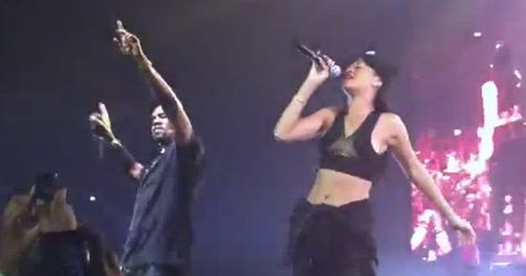 Watch Rihanna Join Kanye West and Jay-Z Onstage