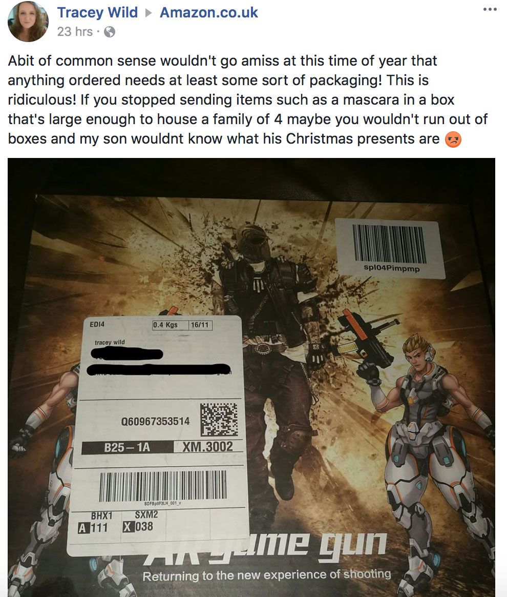 Amazon Packaging Is Ruining Christmas Gift Surprises