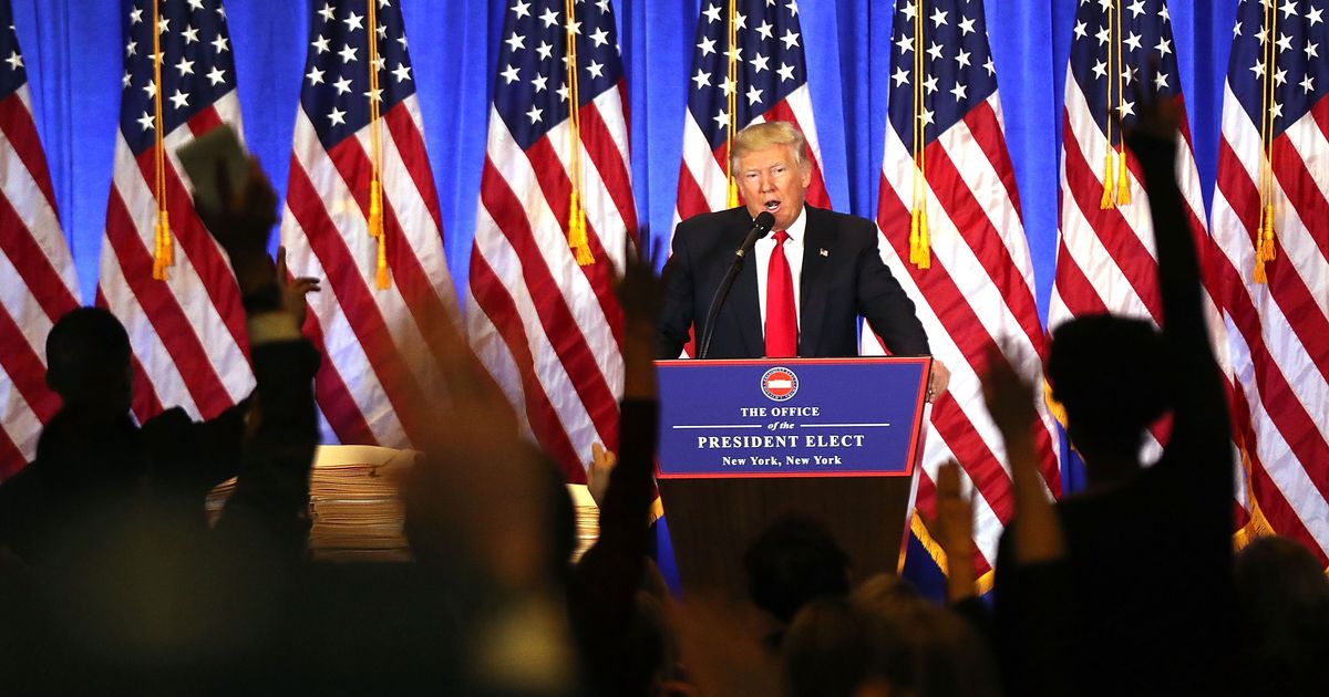 At News Conference, Trump Owns the Press