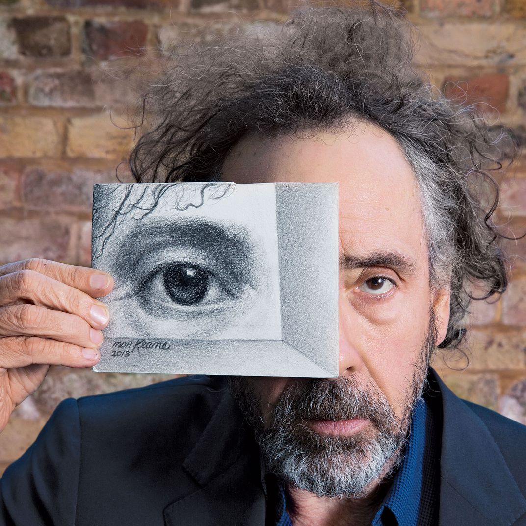 Life In Pictures Tim Burton On The Set Of Big Eyes Slideshow Vulture