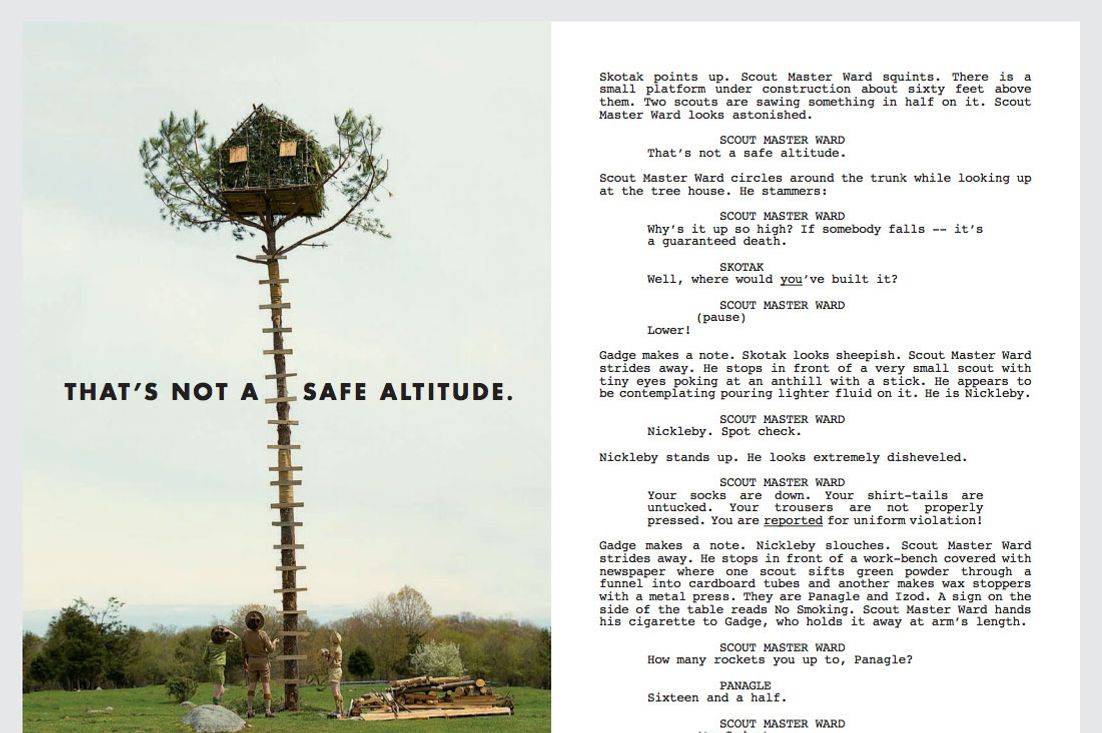 Check Out a Fancified Moonrise Kingdom Script