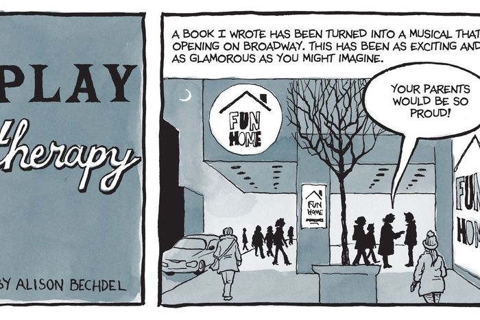 Comic Strip: Alison Bechdel Draws a Fun Home Coda