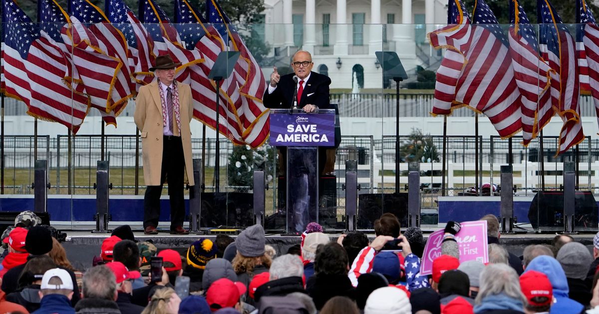 Watch Giuliani Demand ‘Trial by Combat’ to Settle Election