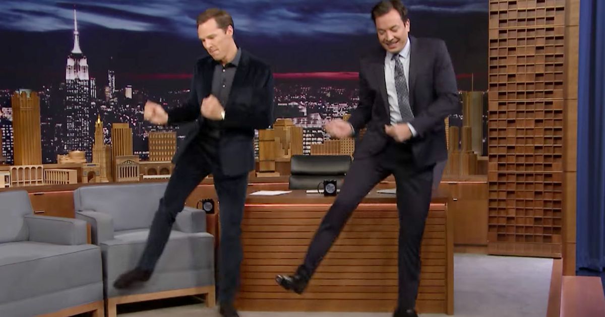 Benedict Cumberbatch Celebrates Fatherhood With Some Very Dad Dance Moves