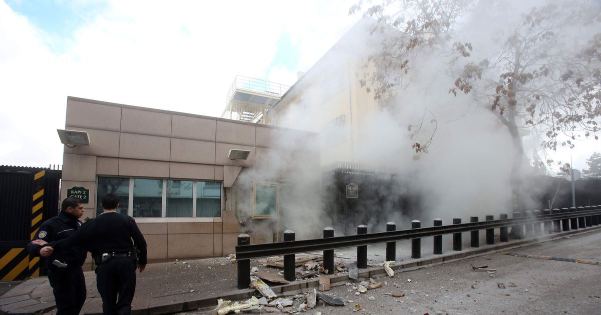 Suicide Bomber Hits U.S. Embassy in Turkey