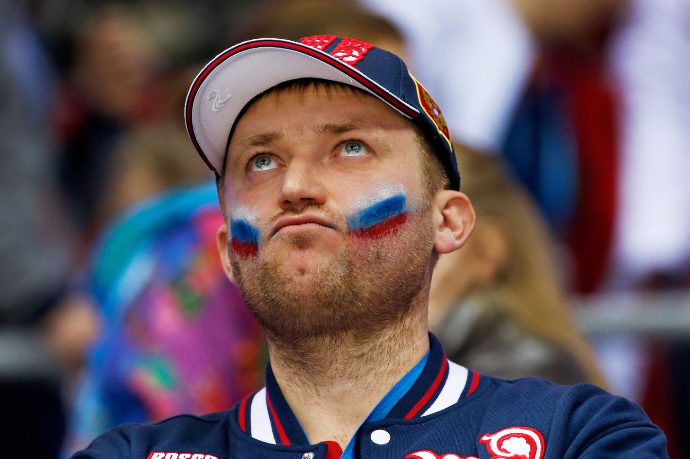 9 Photos of Sad Russian Hockey Fans in Sochi