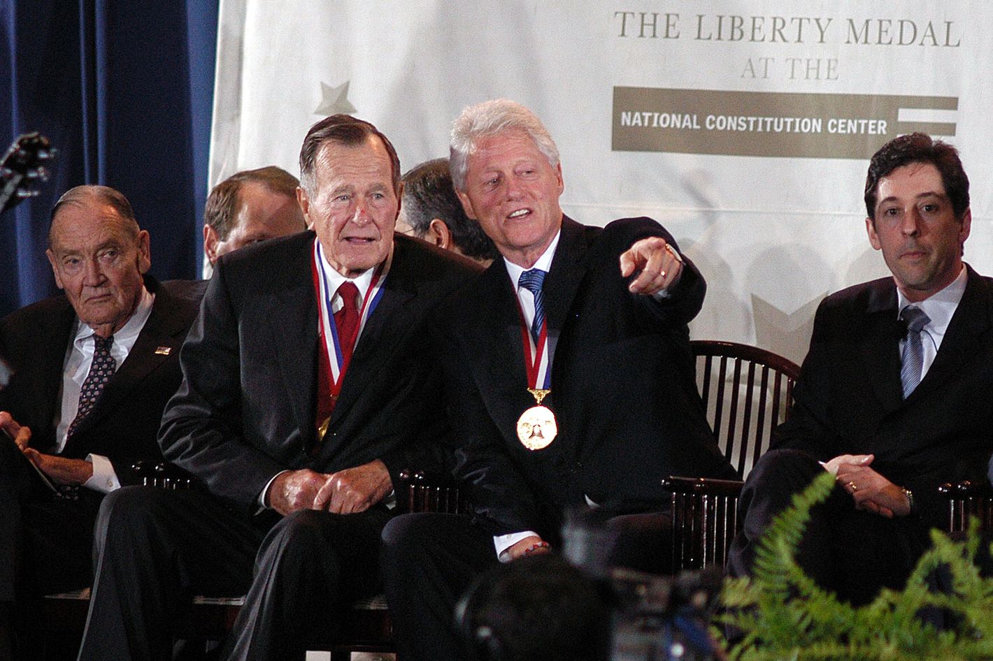 2016 Is the Latest Bump in the Long Clinton-Bush Friendship