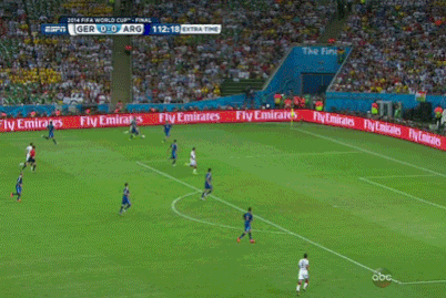 GIF Recap: Germany Wins the World Cup in Extra Time