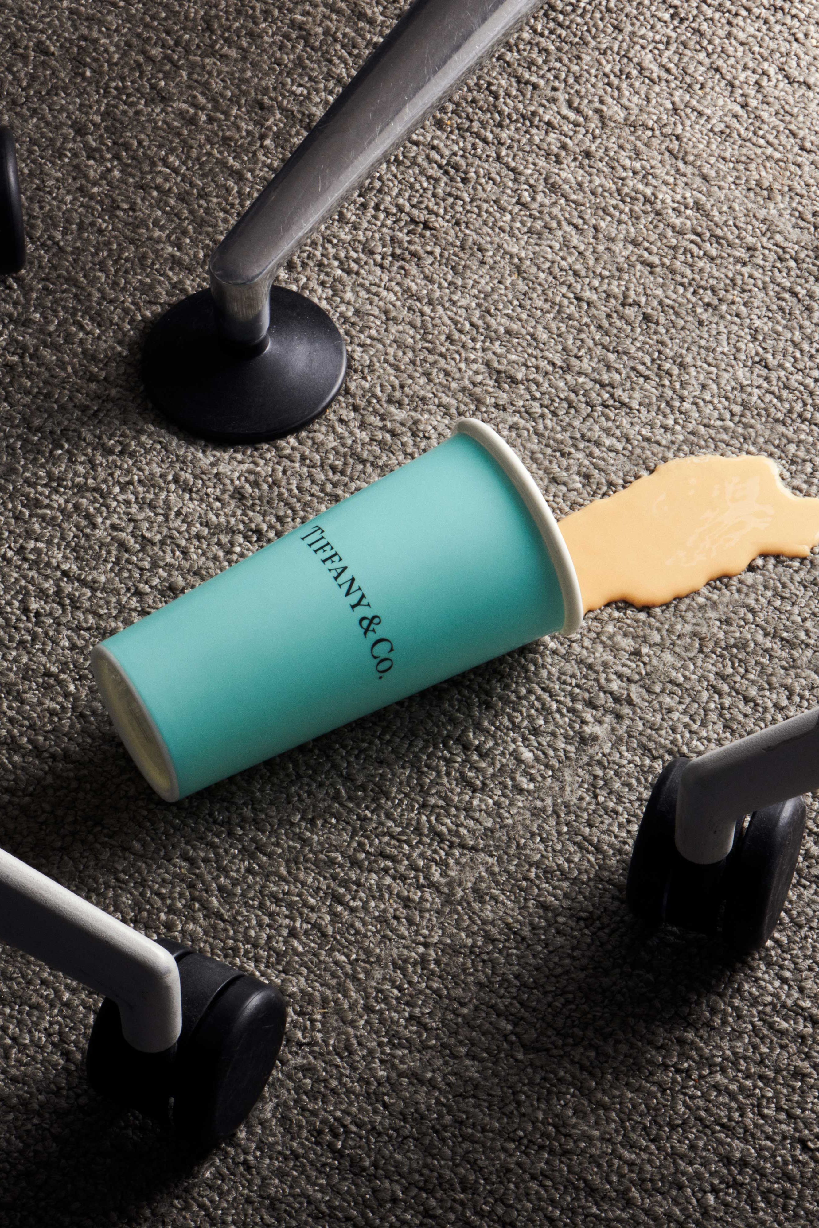 Drinking From a Balenciaga Coffee Cup or Dior Water Bottle