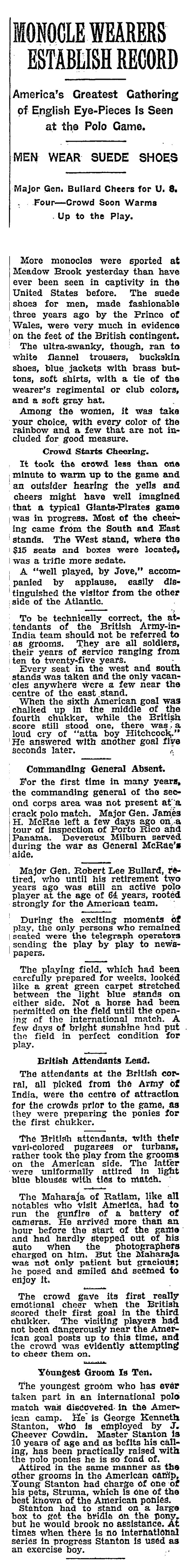 How the New York Times Resurrected the Monocle, Over and Over Again ...