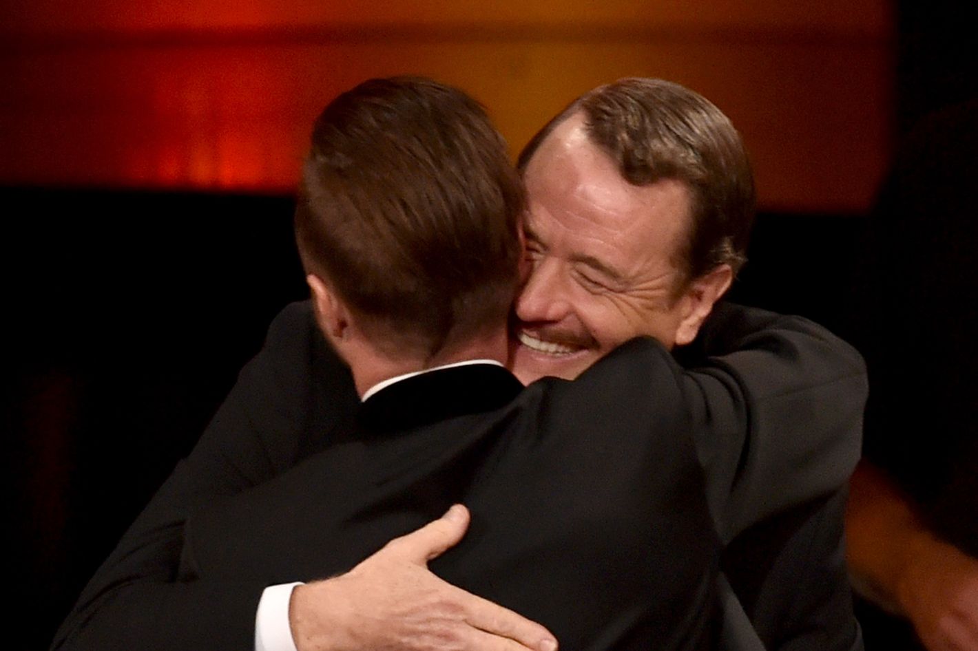 See the Breaking Bad Cast and Crew’s Hug-and-Kiss-Filled Emmys