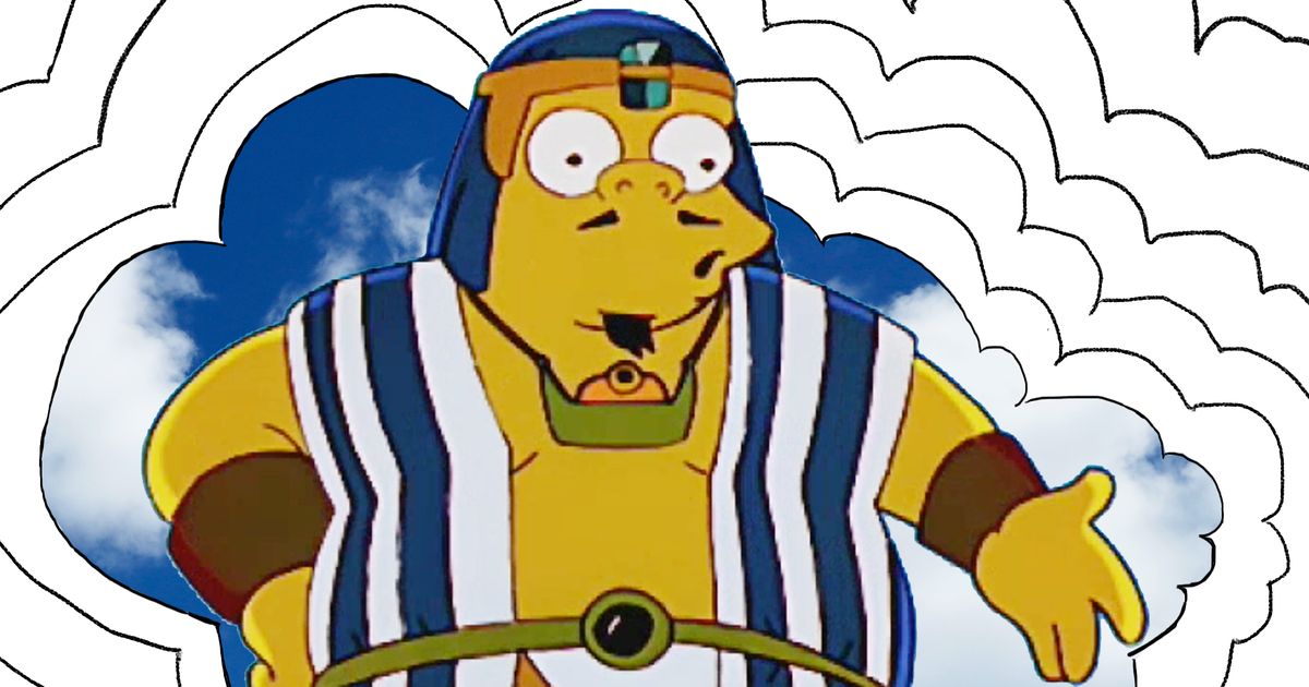 I Think About This Simpsons Bible Stories Line a Lot