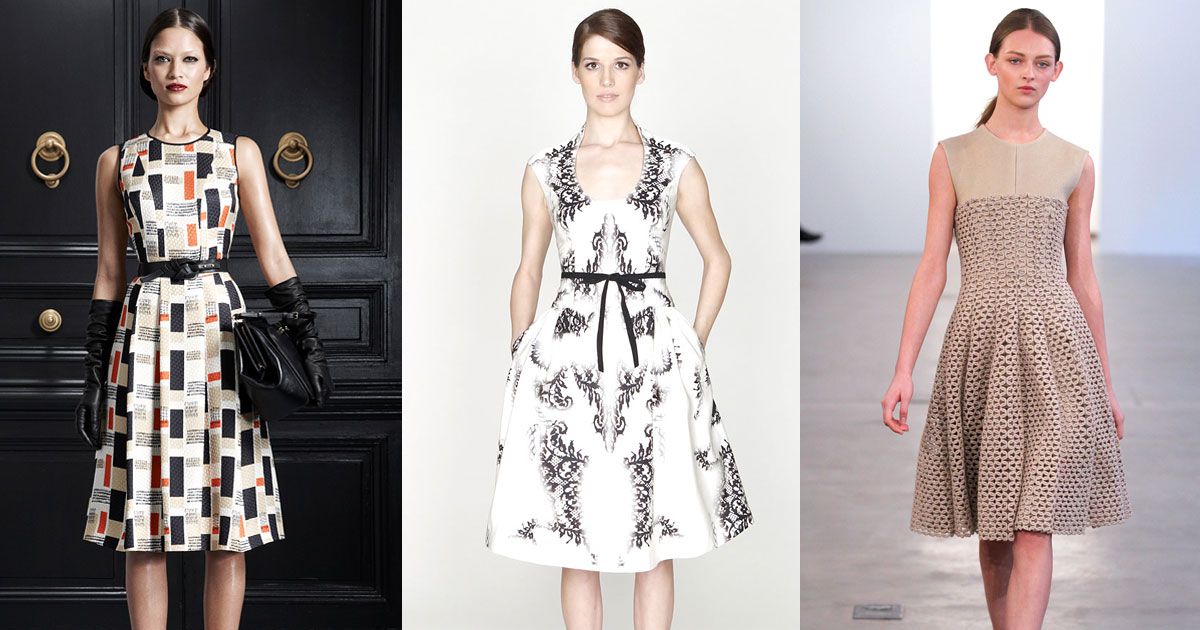 Get Waisted: A-line Dresses IN for Pre-Fall