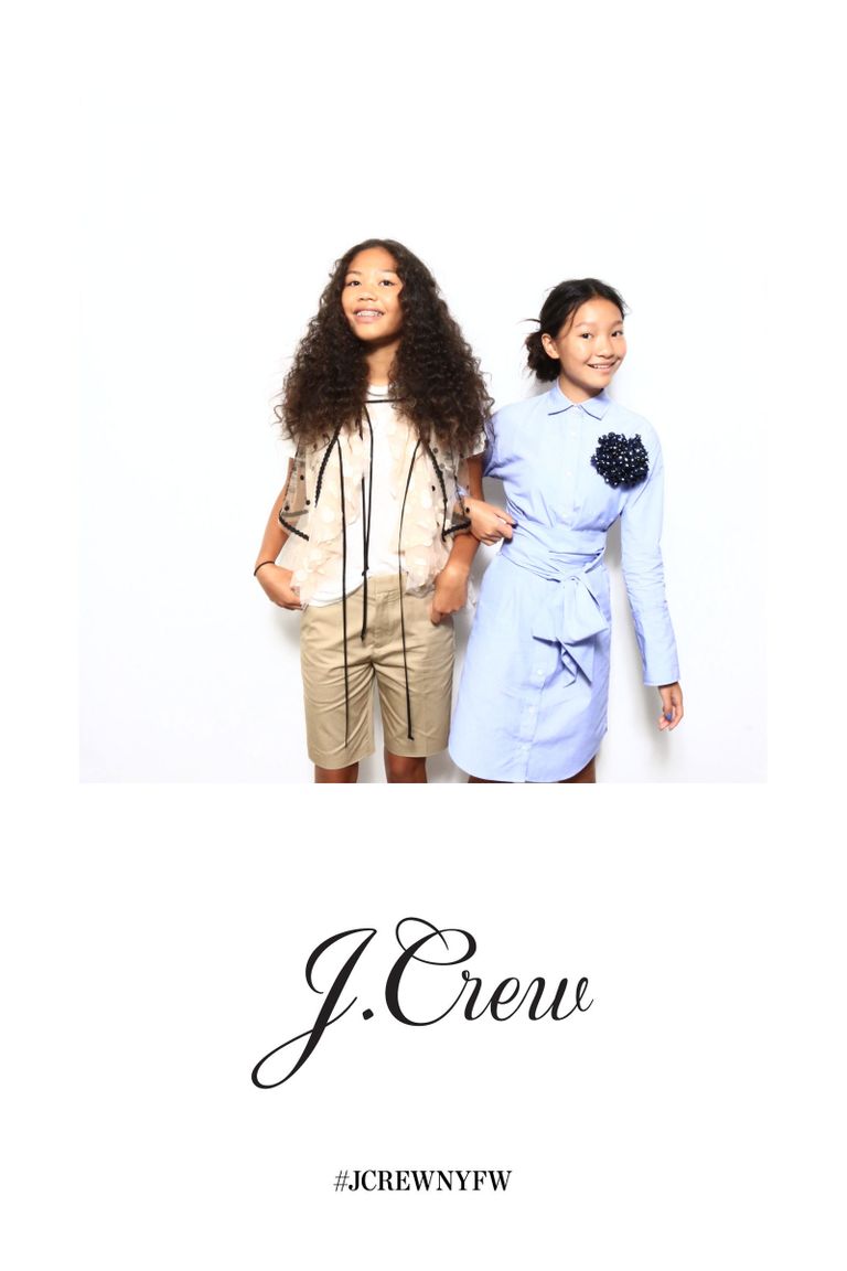 J. Crew's Backstage had a Photo Booth