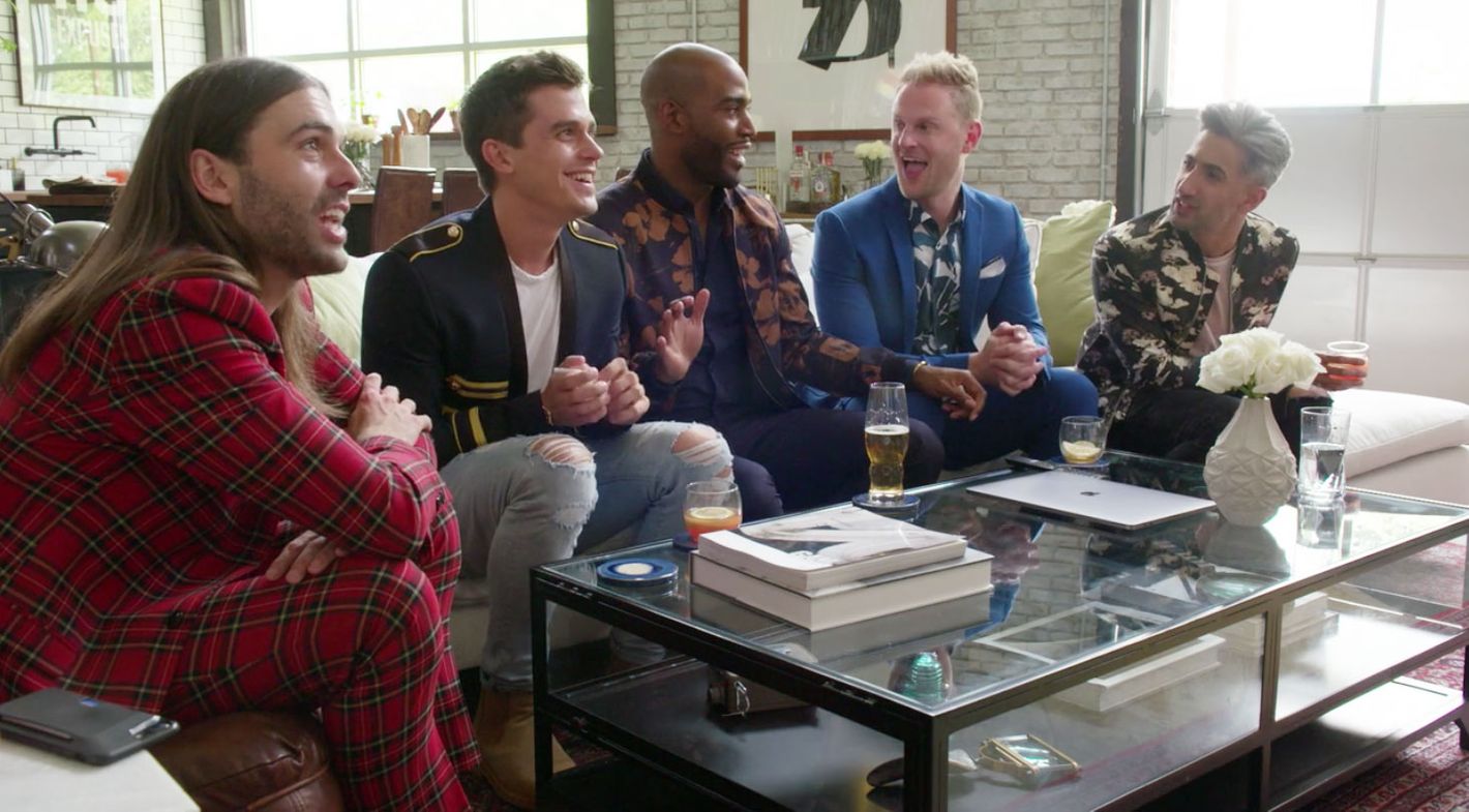 Every Single Patterned Collared Shirt on Queer Eye