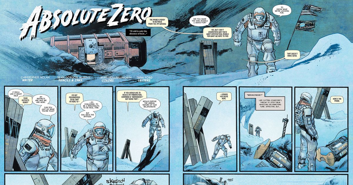 Christopher Nolan Wrote a Comic About the Surprise Interstellar Character
